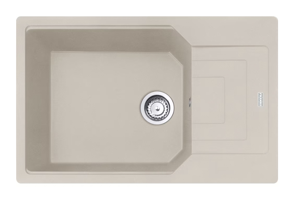 Franke zlewozmywak jednokomorowy wbudowywany Fragranite Urban UBG 611-78 XL, orzechowy 114.0687. ...